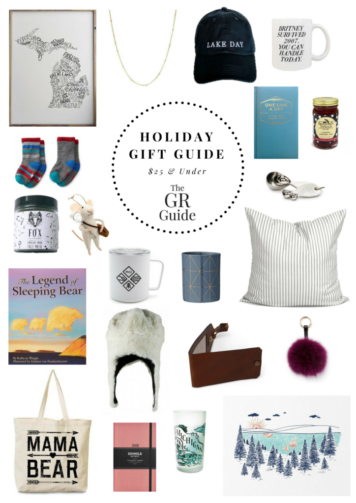 2017 Gift Guide: $25 & Under - The GR Guide