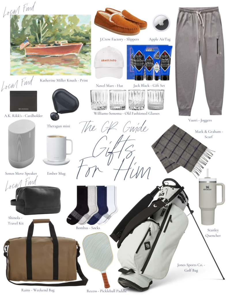 2022 Gift Guide: For Him - The GR Guide